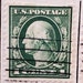 George Washington Green 1c Stamp and Red 2c Stamp - Etsy