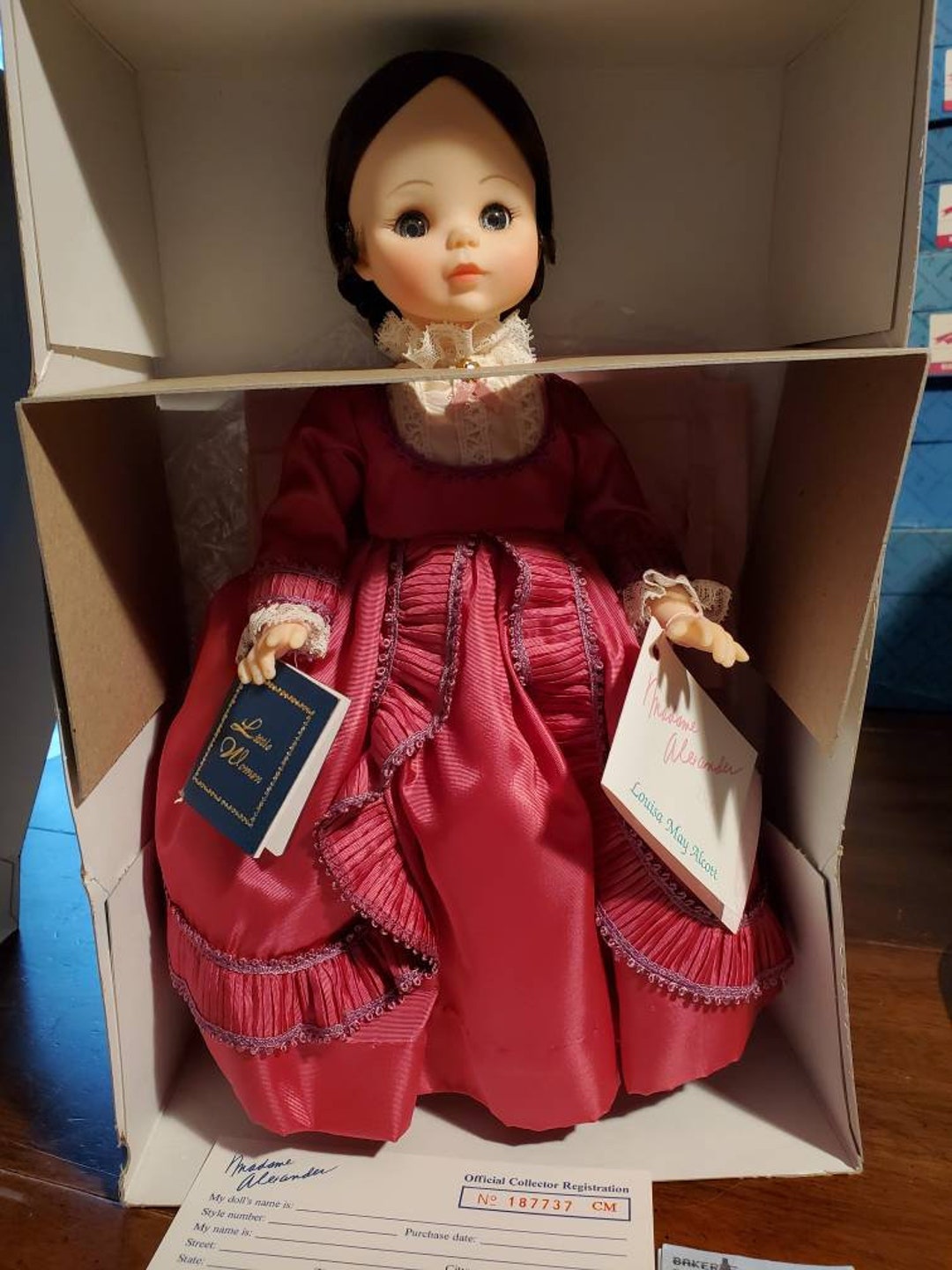 Madame Alexander Louisa May Alcott Doll 14 NM - Etsy