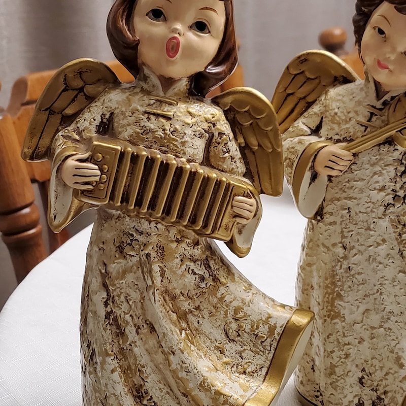 Paper Mache Angel - Etsy