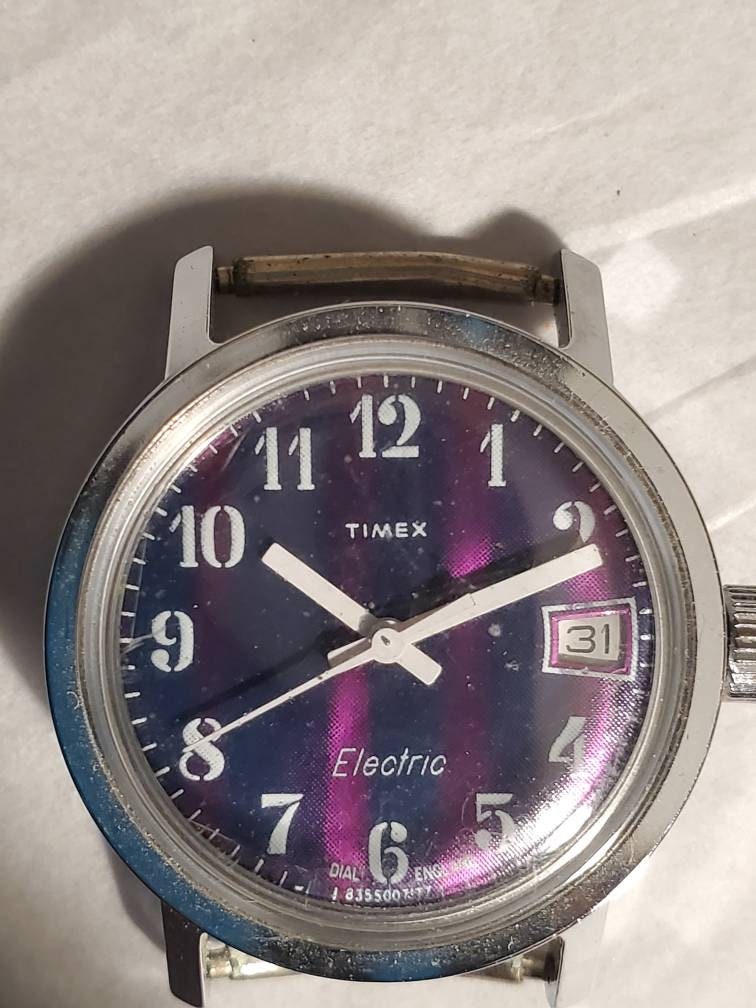 2 Timex Watch Faces for Repair Parts - Etsy