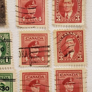 40 Canada Stamps 1930's Lot - Etsy