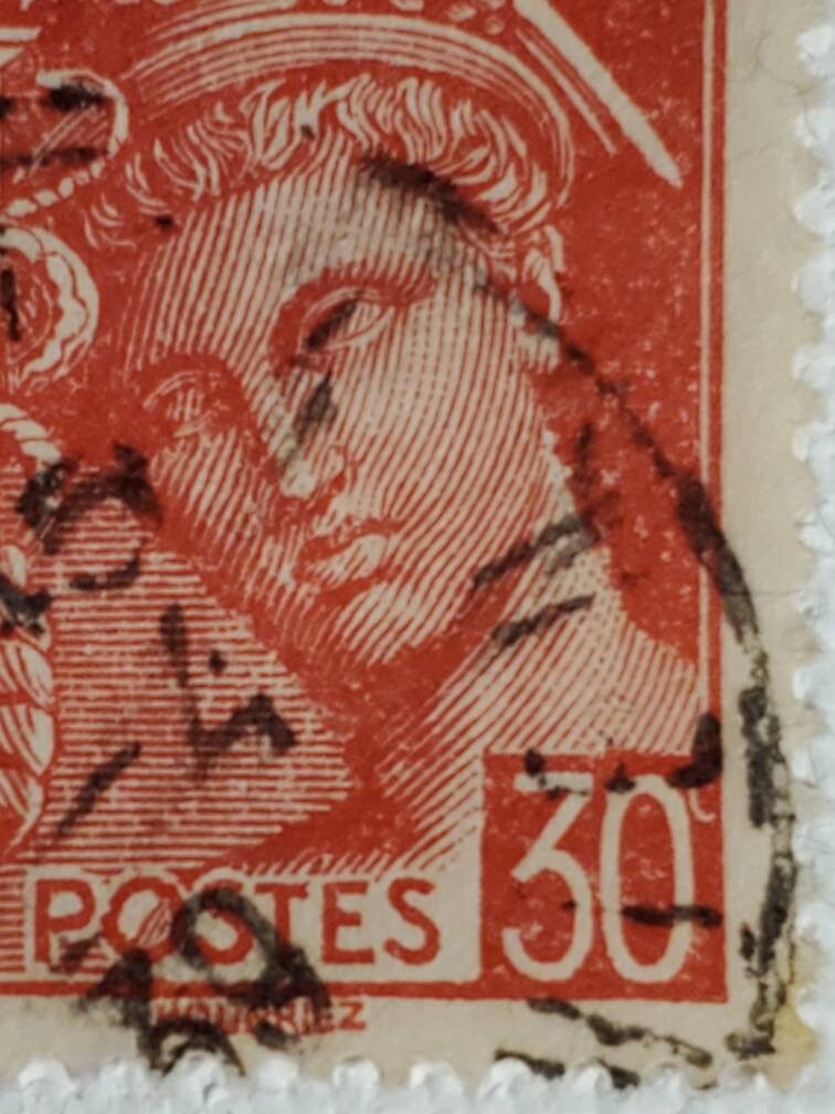 France Mail Postage Stamps Liberation Issues - Etsy