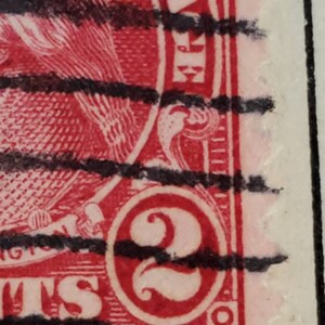 George Washington Red 2c US Postage Stamp - Etsy