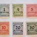 1920's Germany 6 Stamps Shiny OG Unhinged Millionen - Etsy