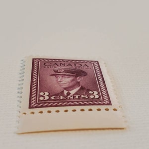 3c Rose Violet KG VI Canada Stamp - Etsy