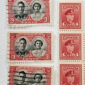 40 Canada Stamps 1930's Lot - Etsy