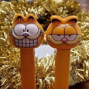 Vintage Garfield Pez Dispensers X2 - Etsy