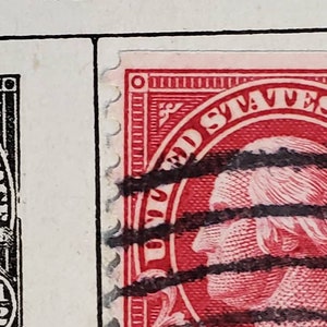 George Washington Red 2c US Postage Stamp - Etsy