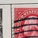 George Washington Red 2c US Postage Stamp - Etsy