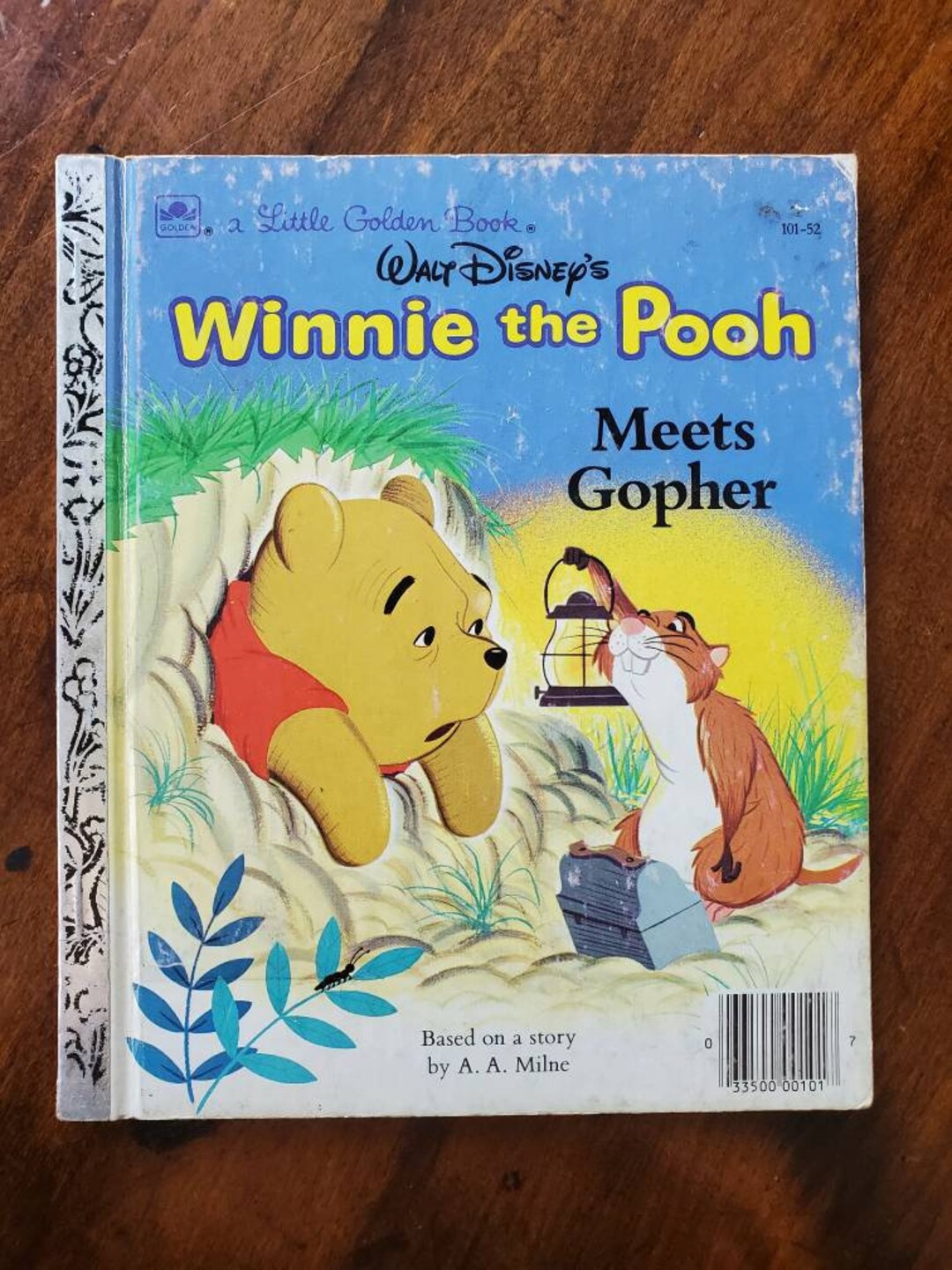 Winnie the Pooh Meets Gopher Little Golden Book - Etsy