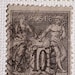 1800's France Mail Poste Republic of France 6 Stamps - Etsy