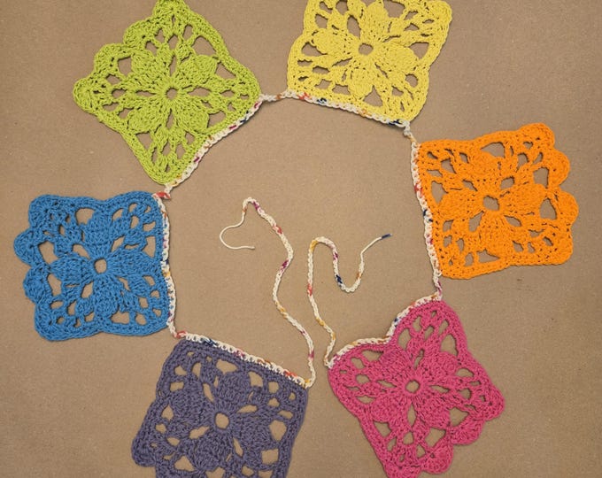 Crochet Papel Picado Dia De Los Muertos - Etsy