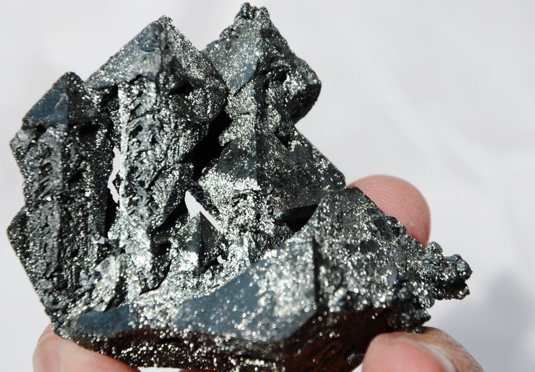 122xx ULTRARARE Mineral Psuedomorph Hematite AFTER Magnatite Large 2.8 ...