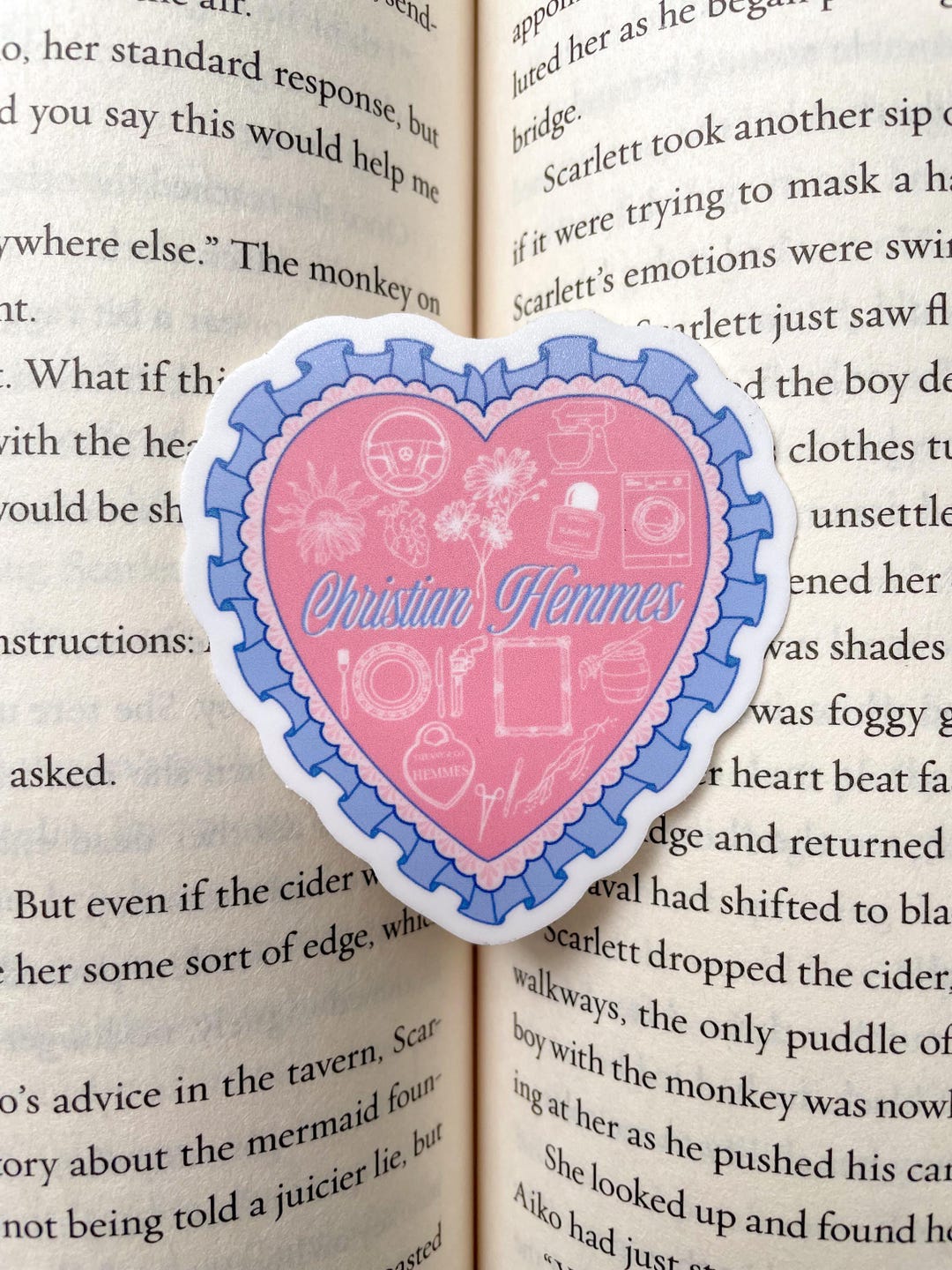 Christian Hemmes Heart | Magnolia Parks Universe | 2.5 Vinyl Sticker - Etsy