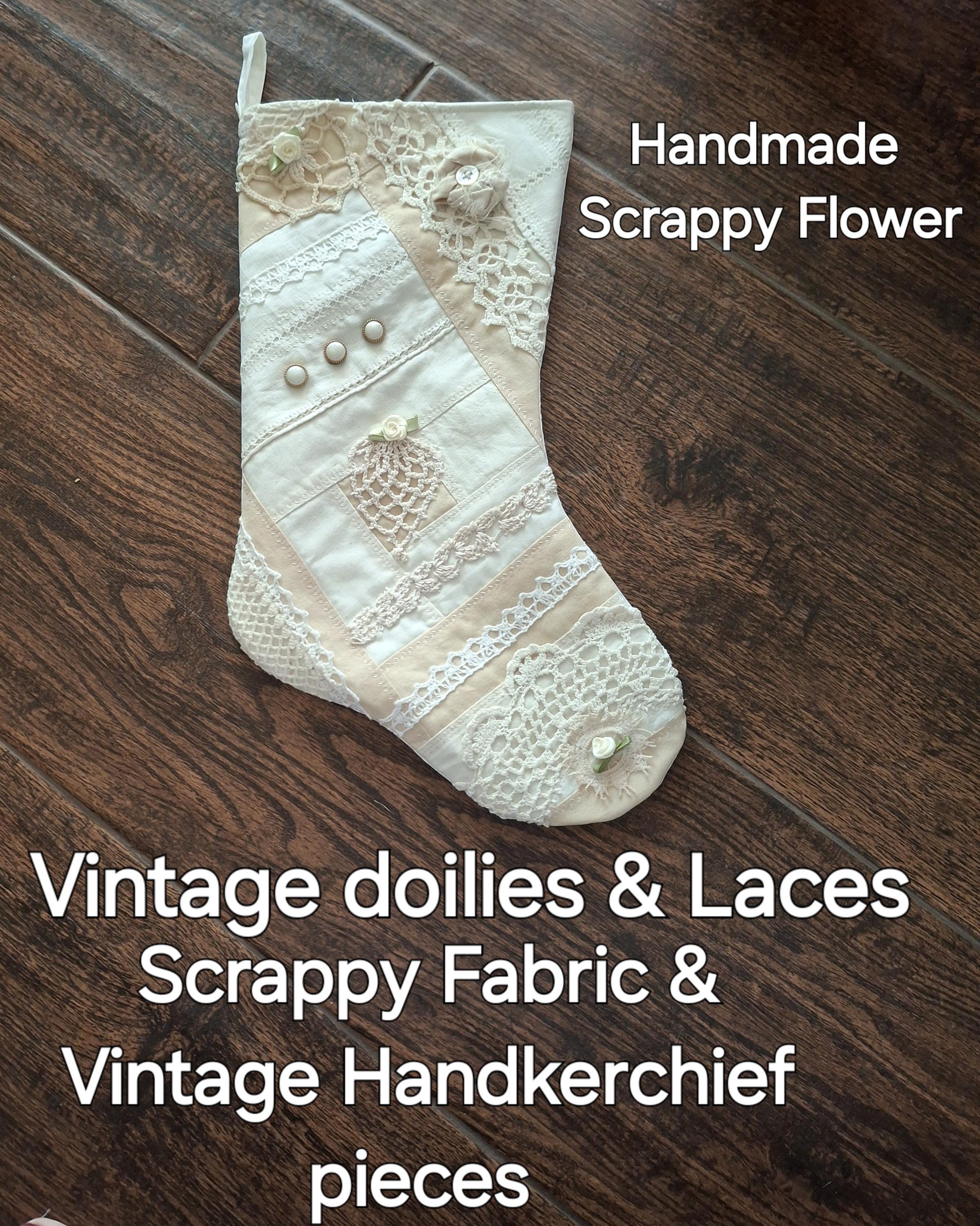 Shappy Chic Scrappy Style Stockingfree SHIPPING - Etsy