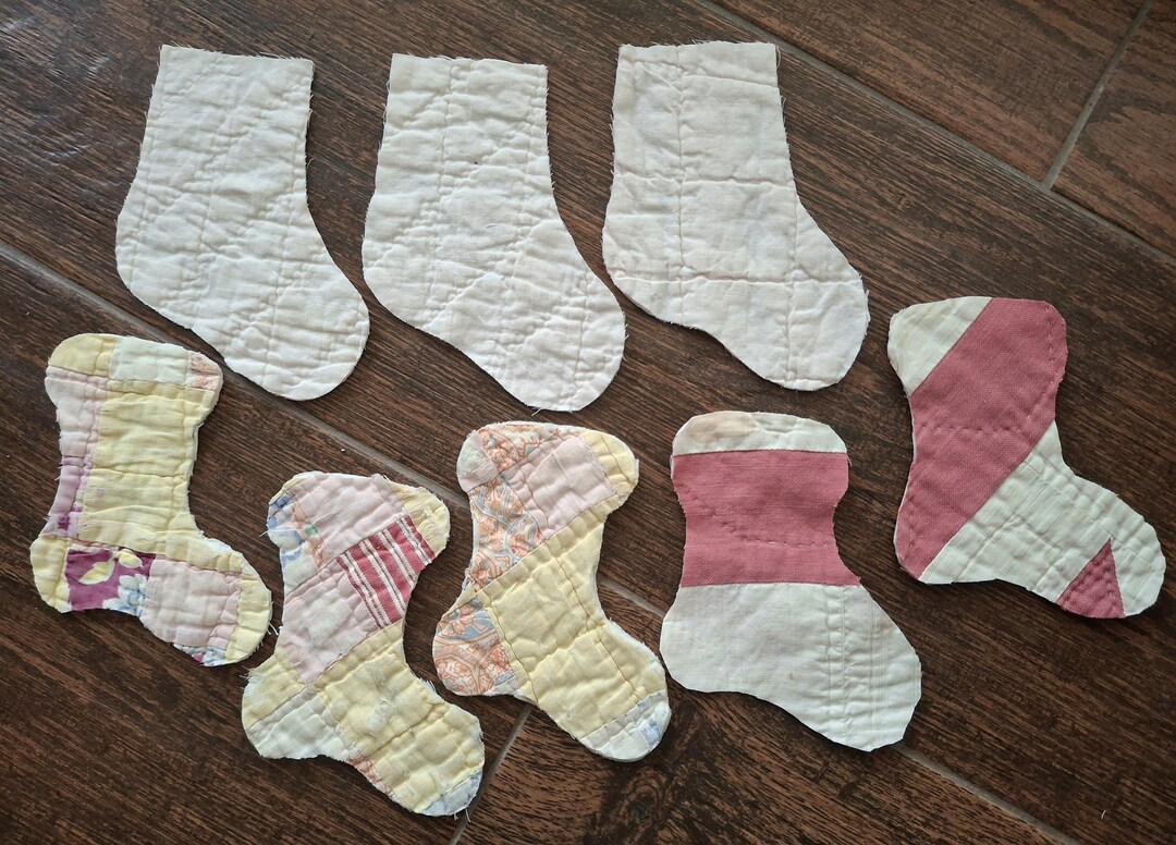 Cutter Quilt Stocking Cutouts ~ Applique~ornament~ Package~junk ...