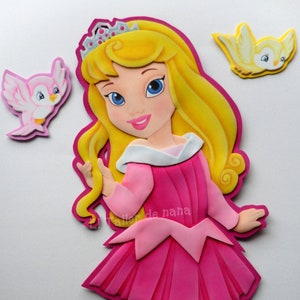 Princess Aurora 50 Cms Foamy Pattern - Etsy