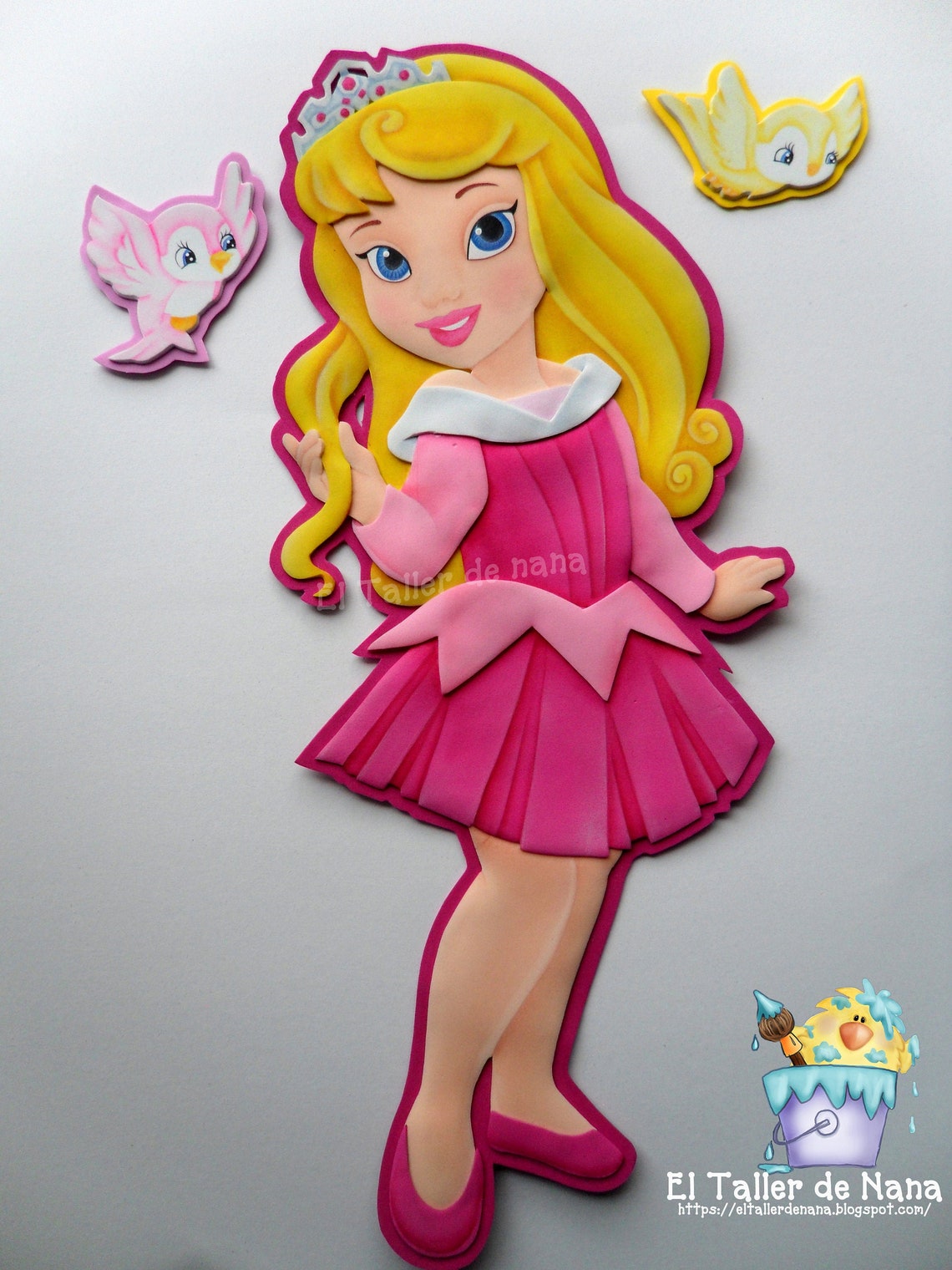 Princess Aurora 50 Cms Foamy Pattern - Etsy