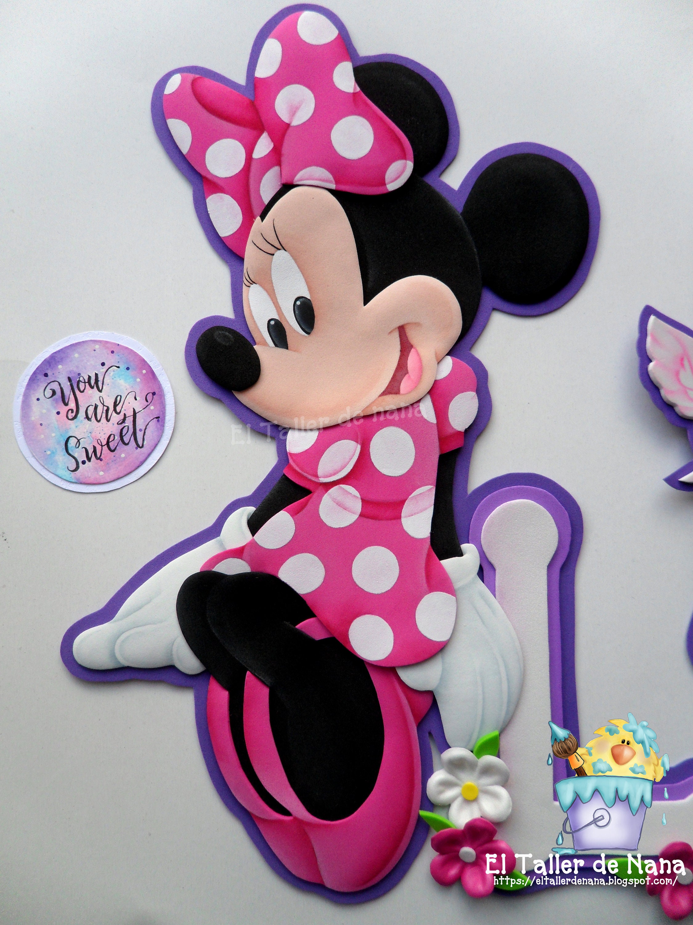 Minnie Mouse Body Template