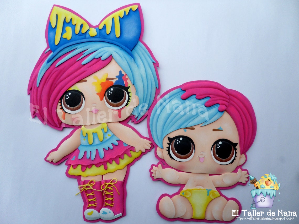 Lol Surprise Splatters Foamy pattern | Etsy