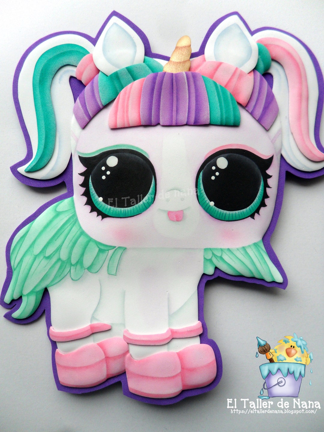 Unipony 30 Cm High Foami Mold - Etsy