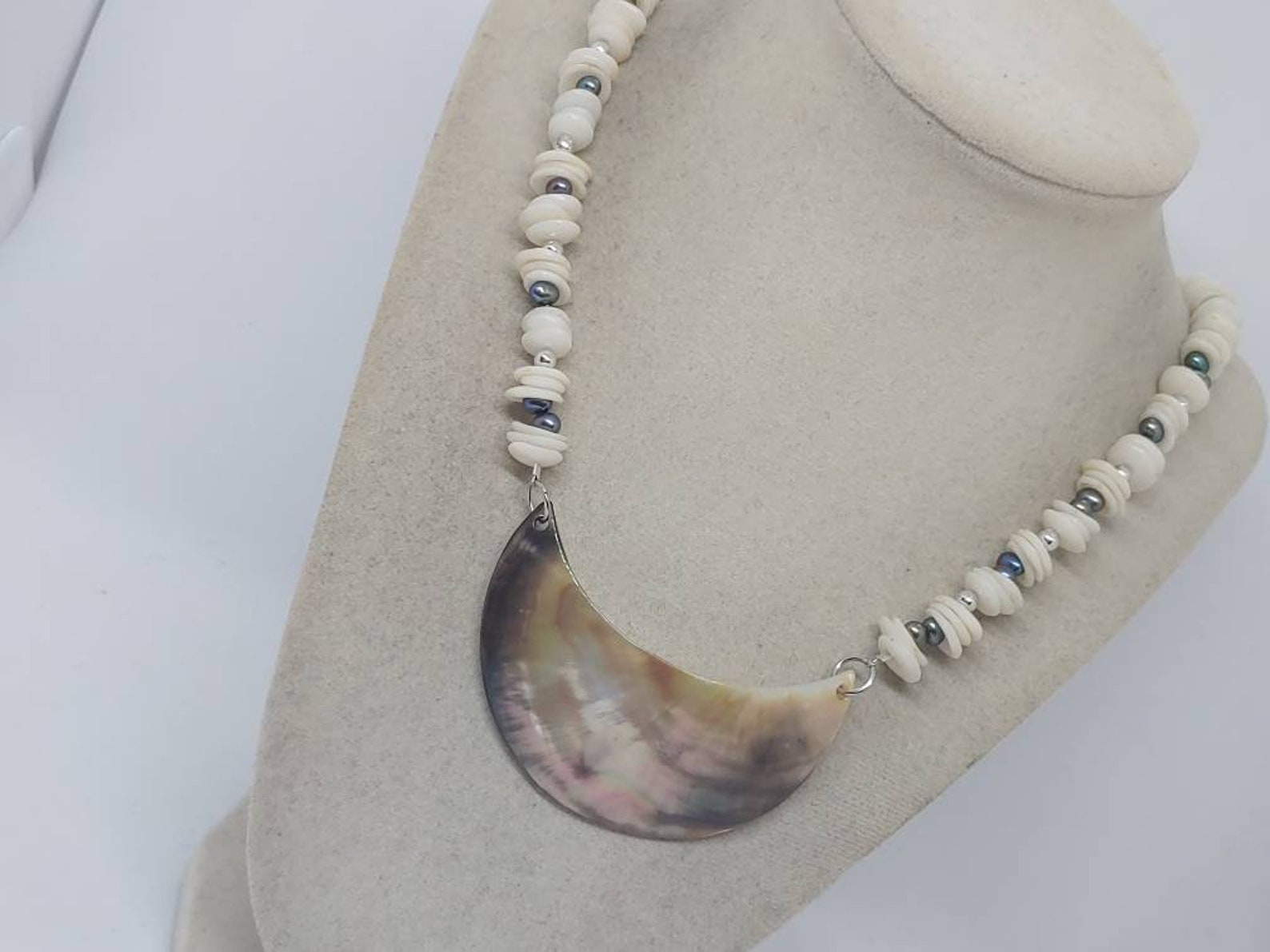 Shell Necklace for Her - Shell Necklace - Multicolored Necklace for ...