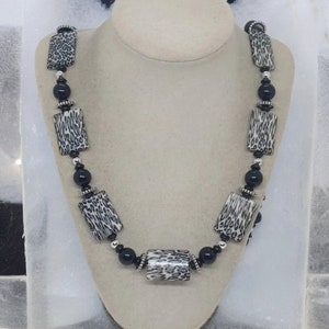 Leopard Necklace - Long Necklace - One of A Kind Necklace - Statement ...