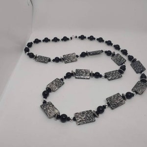 Leopard Necklace - Long Necklace - One of A Kind Necklace - Statement ...