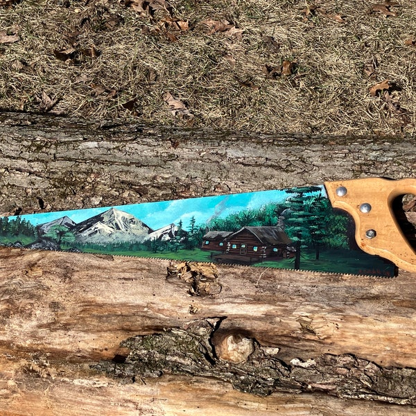 Painted Saws - Etsy