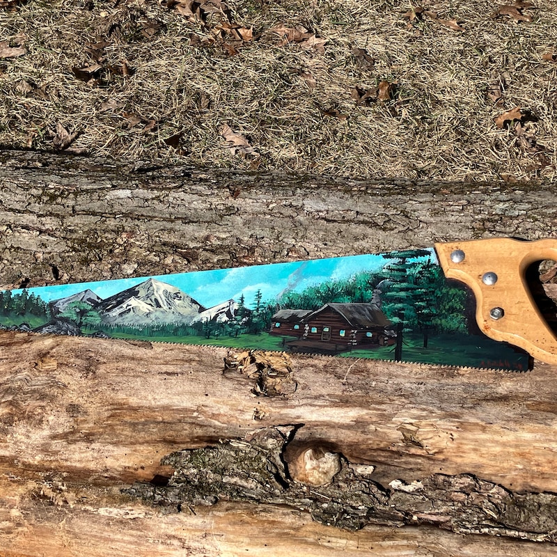 Painted Saws - Etsy