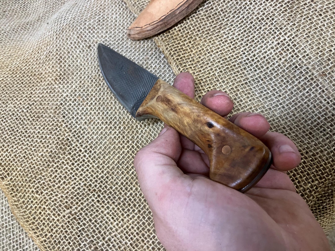Hand Forged Farriers Rasp Hunting Knife With Sheath - Etsy
