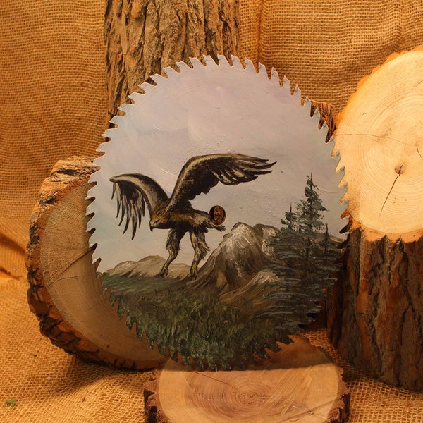 Painted Saw Blade - Etsy