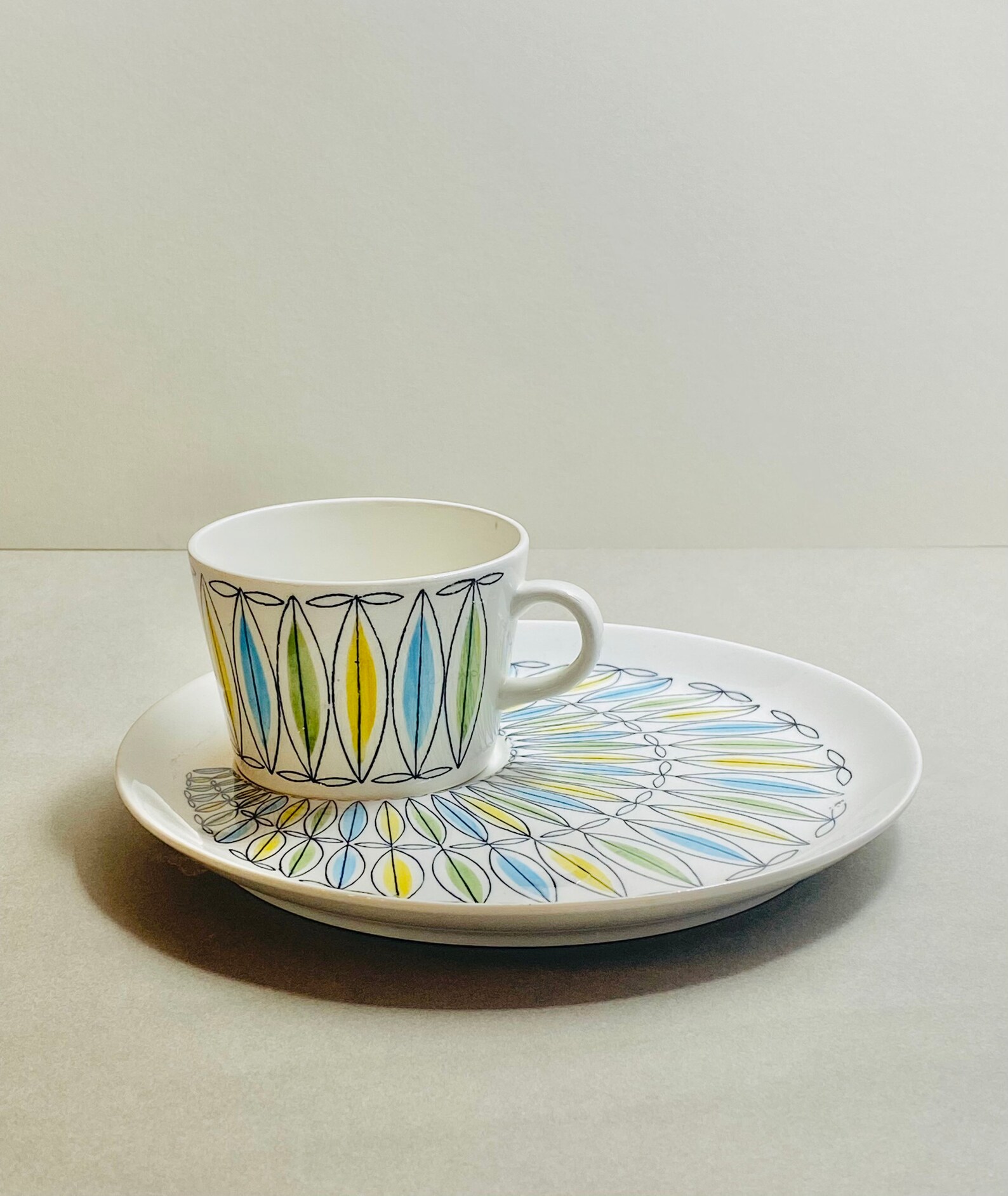 Rare / Great Condition Vintage Arabia Finland Ceramic Coffee Cup Set ...