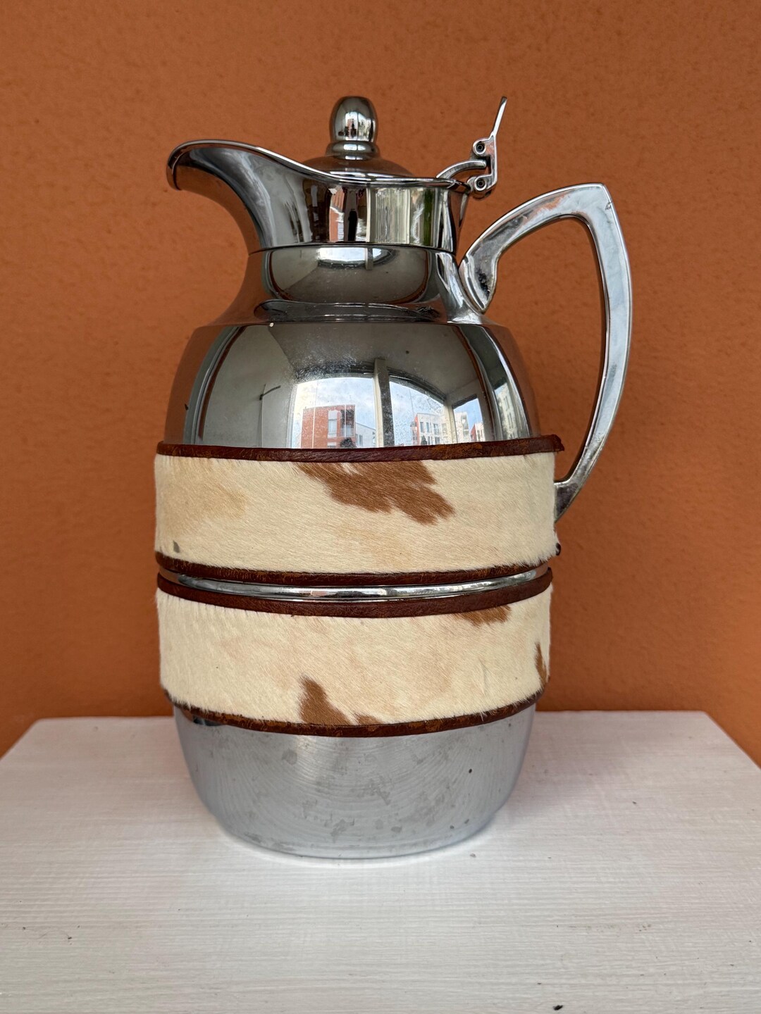 Very Rare Vintage Original Chrome Plated Carafe-jug-pitcher-pot With ...