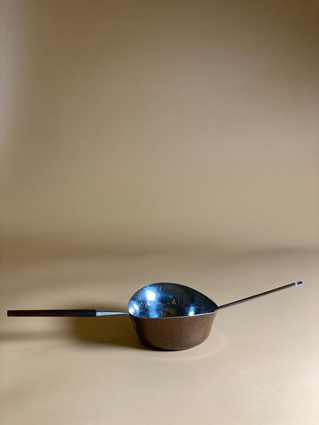 Vintage Stako Sweden Teak Spoon and Sauce Cooking Pot, Made in Sweden ...