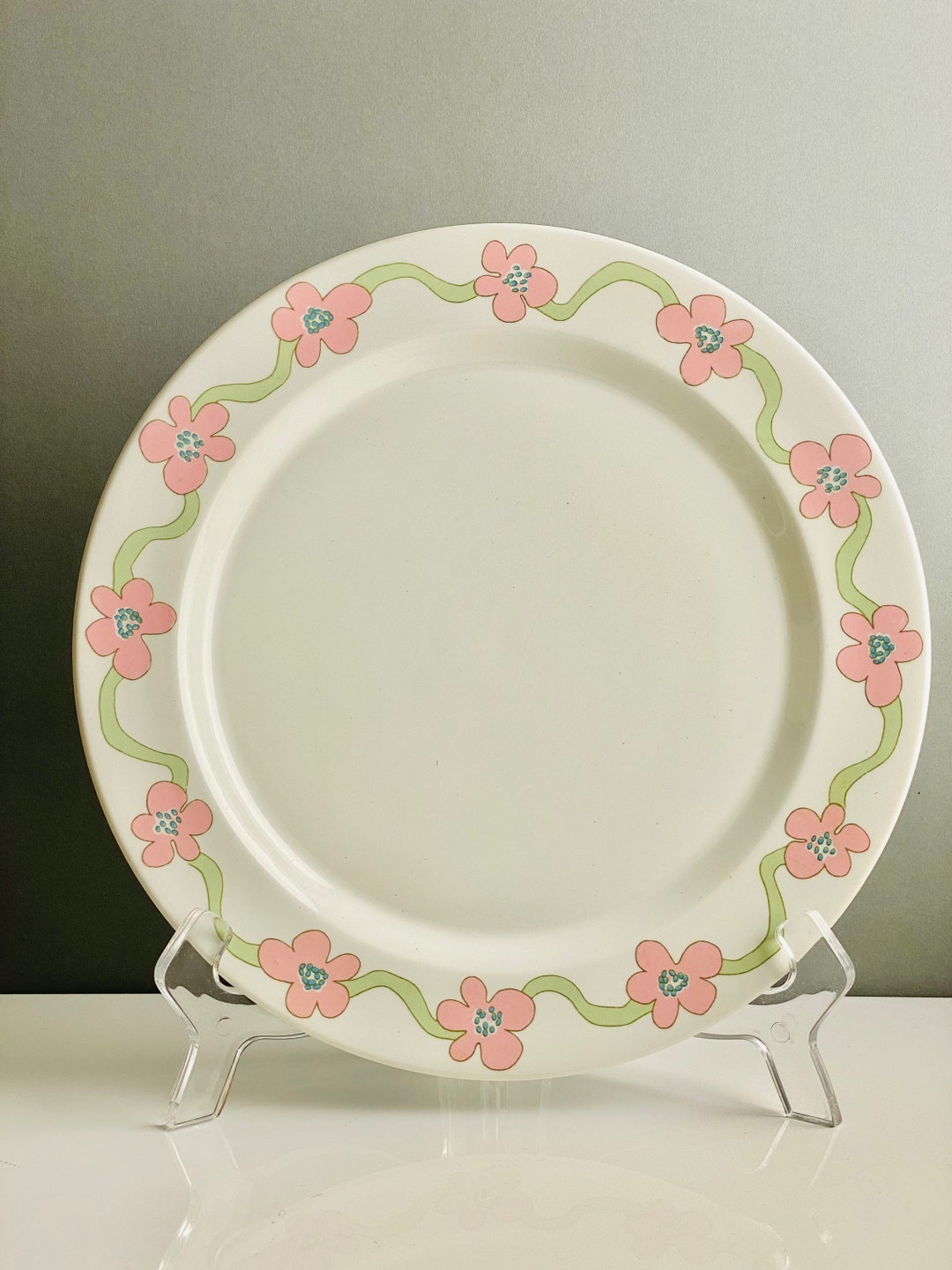 Very Rare and Collectable Vintage Arabia Finland Ceramic Dinner Plate ...
