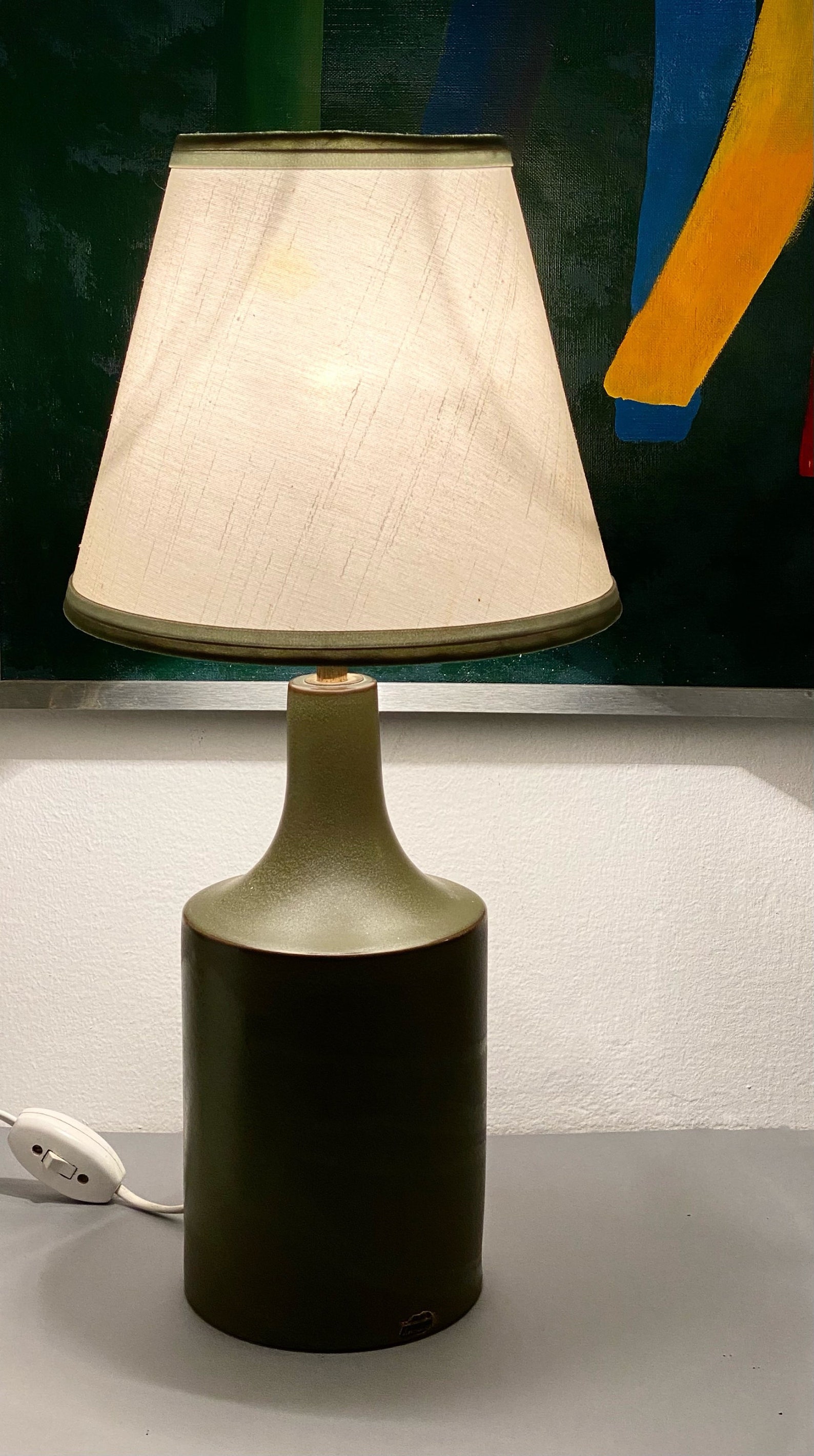 Collectable/ Rare Mid Century Modern Original Vintage Lamp by Gunvor ...