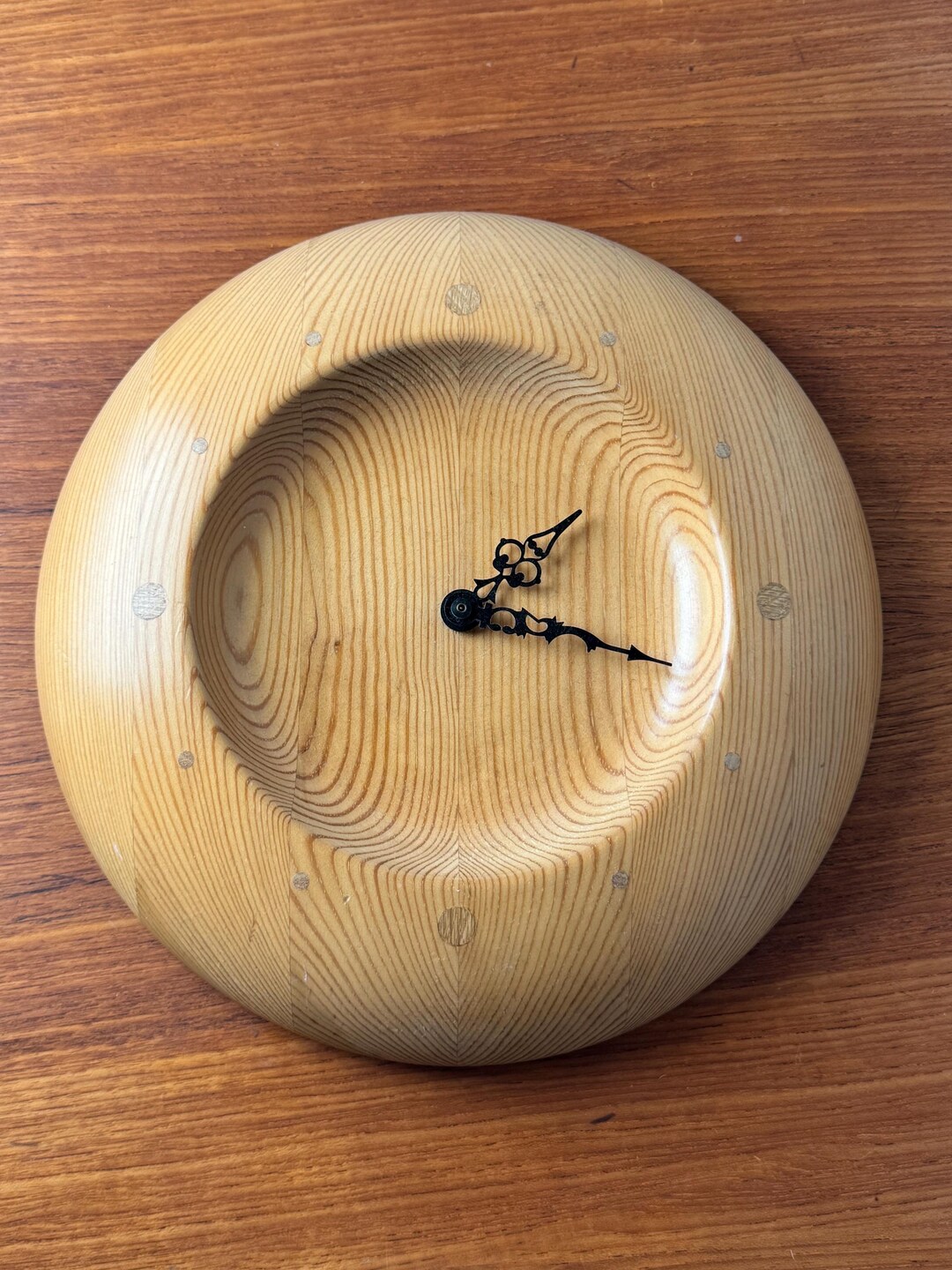 A Finnish Wood Clock Hand Made in Finland - Etsy