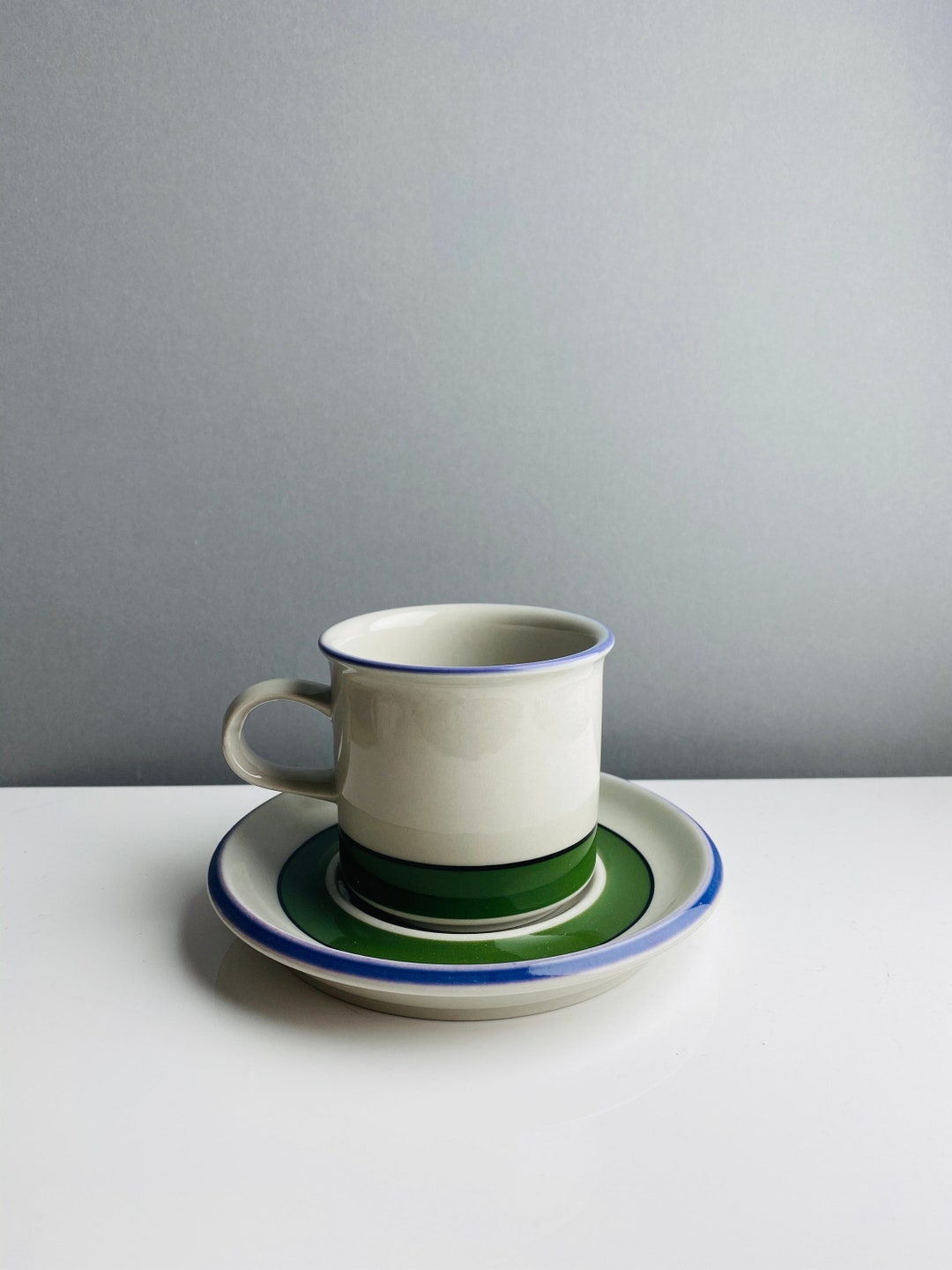 Rare Color-vintage Arabia Finland Cup Set Named “selja” Designed by ...