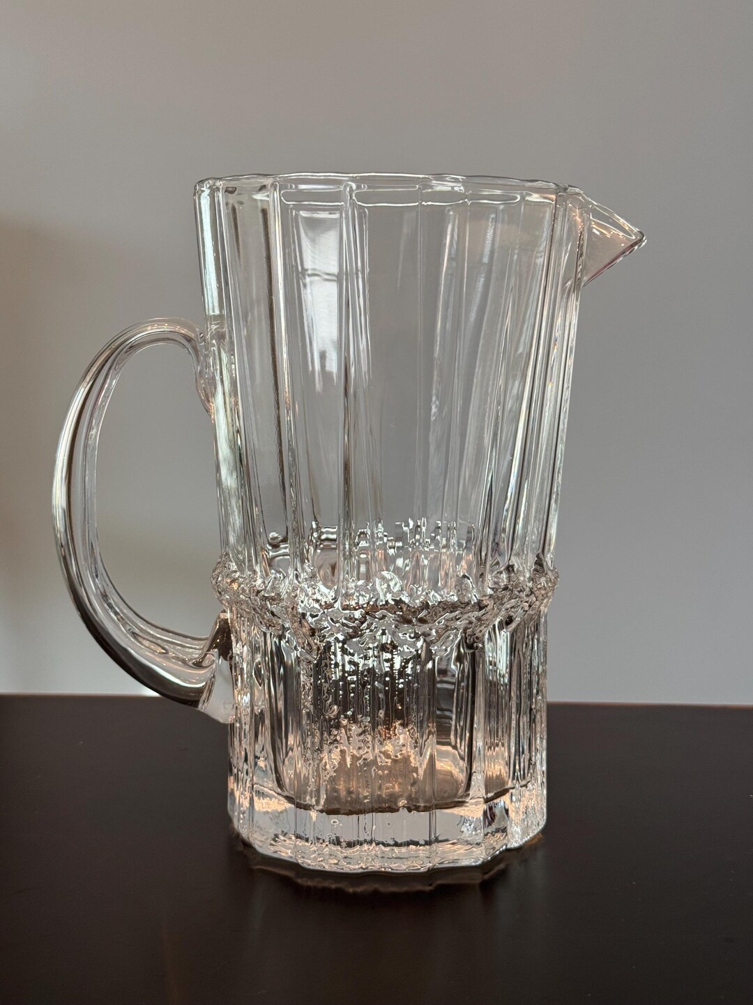 Finnish Iittala Glass Pitcher Named Pallas by One of the Well-known ...