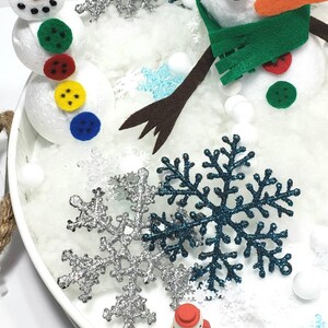 Snowman Sensory Bin, Melted Snowman Sensory Bin, Winter Sensory Bin ...