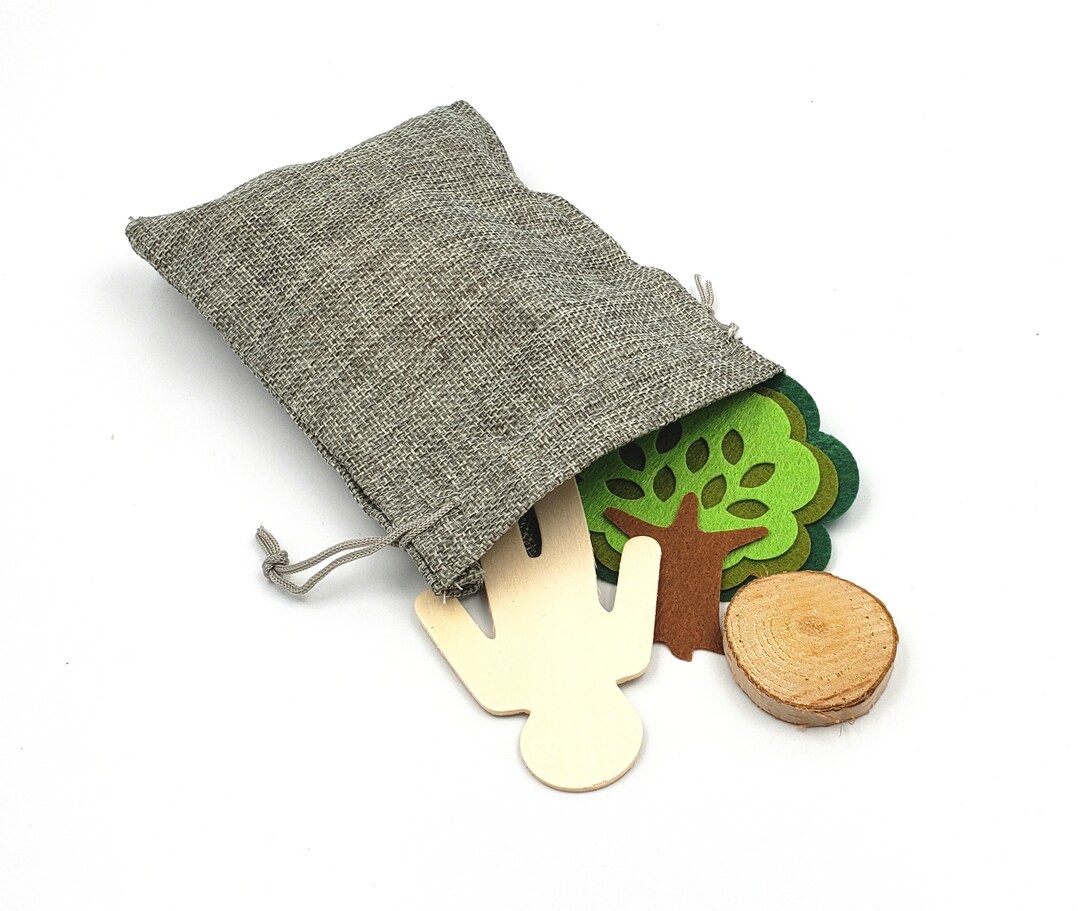 Wood Loose Parts | Trees Tuff Tray | Forest Small World | Twig and ...