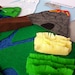 Landforms Felt Board Set With Laminated Labels. Daycare ECE Science ...