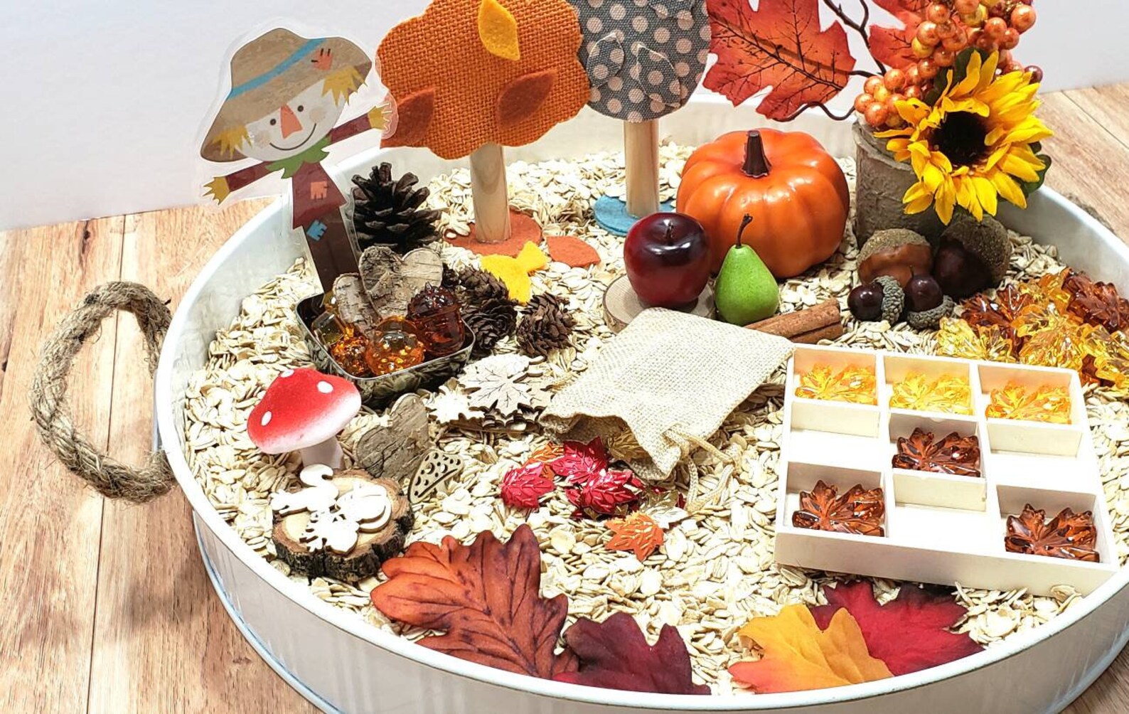 Harvest Sensory Bin Fall Sensory Bin Fall Harvest Autumn | Etsy