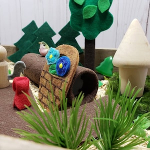 Little Red Riding Hood, Red Riding Hood Sensory Bin, Book Inspired ...