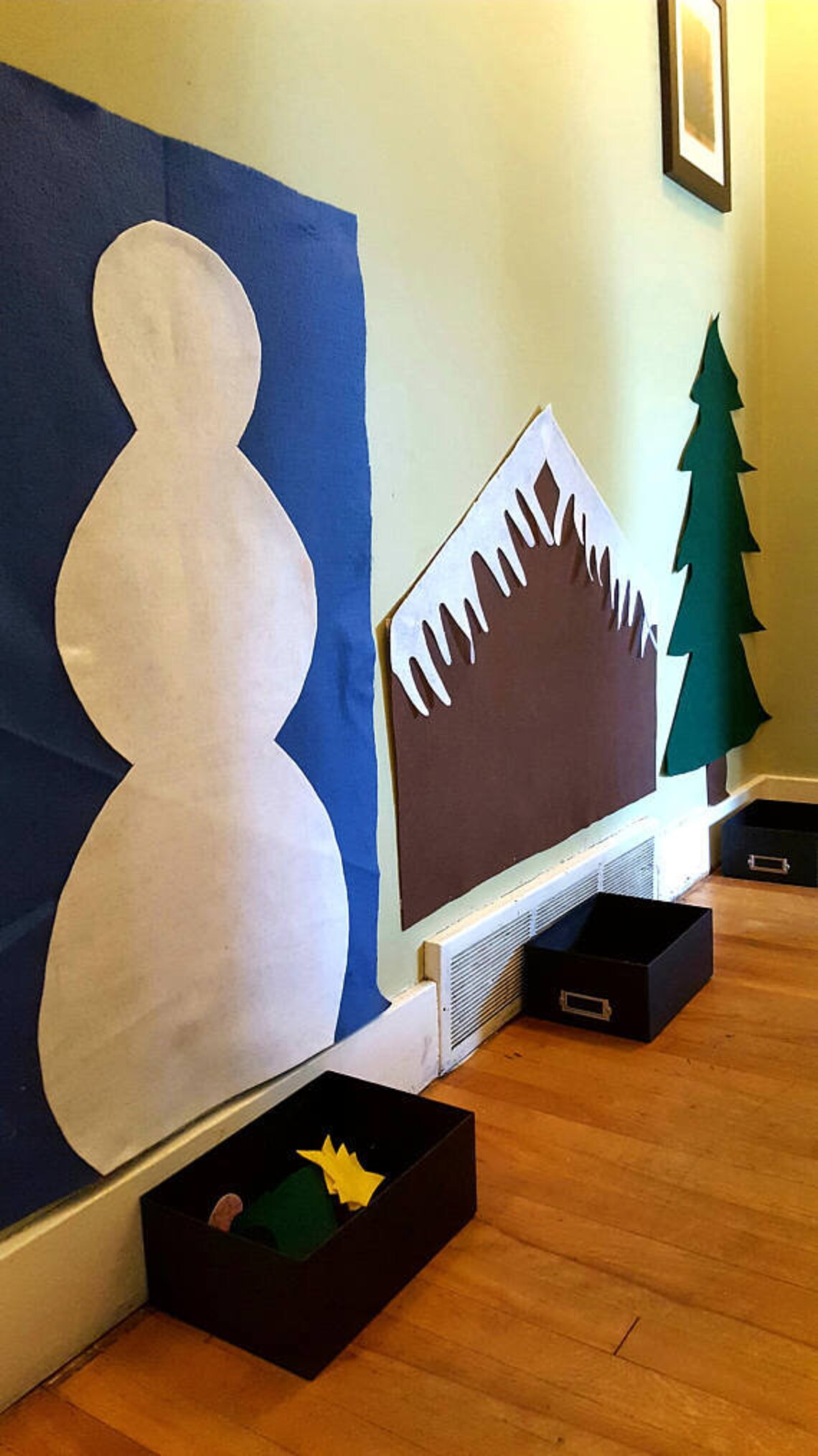 Christmas Tree Felt Board Giant Felt Christmas Tree Felt | Etsy