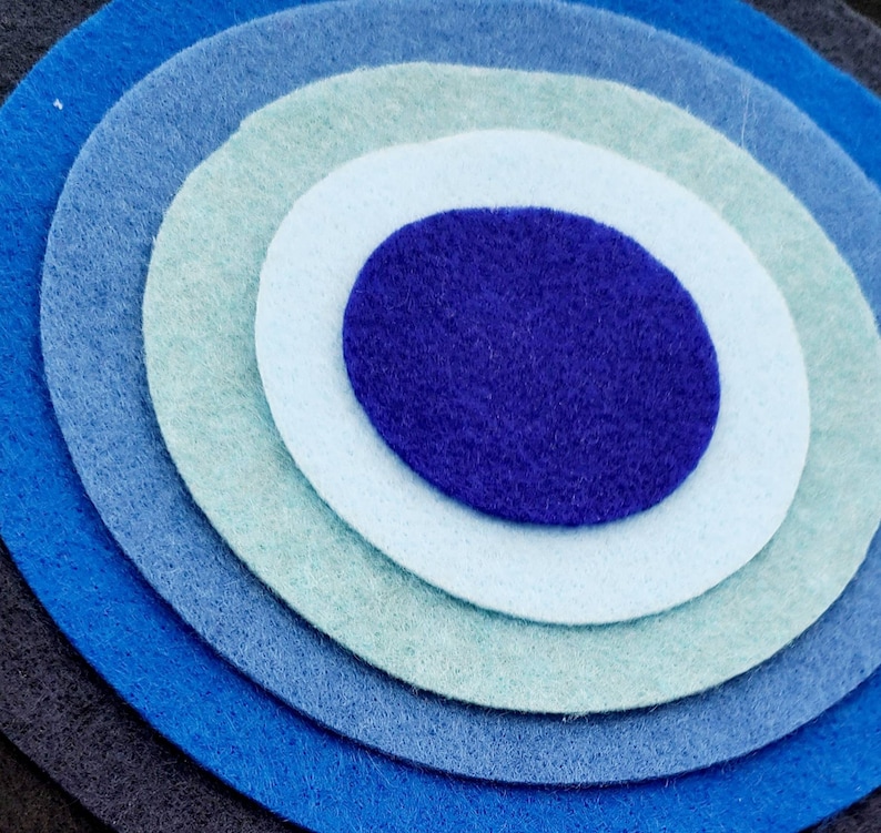 Layers of the Atmosphere Felt Montessori Layers of the - Etsy