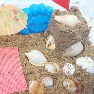 Beach Sensory Bin Sand Castle Sensory Bin Sand Castle Beach Sensory ...