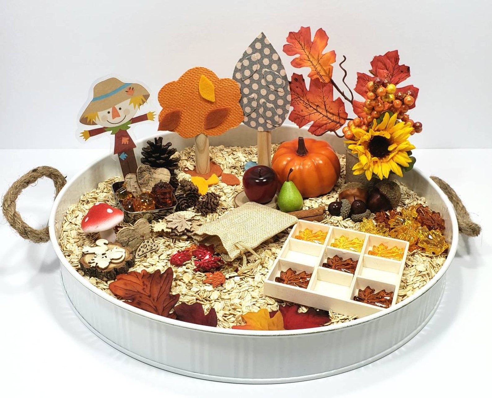 Harvest Sensory Bin Fall Sensory Bin Fall Harvest Autumn | Etsy