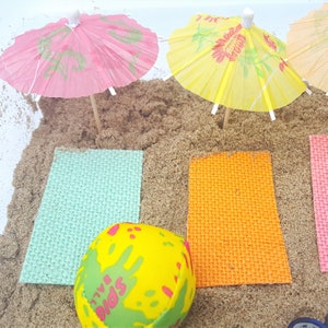 Beach Sensory Bin Sand Castle Sensory Bin Sand Castle Beach Sensory ...